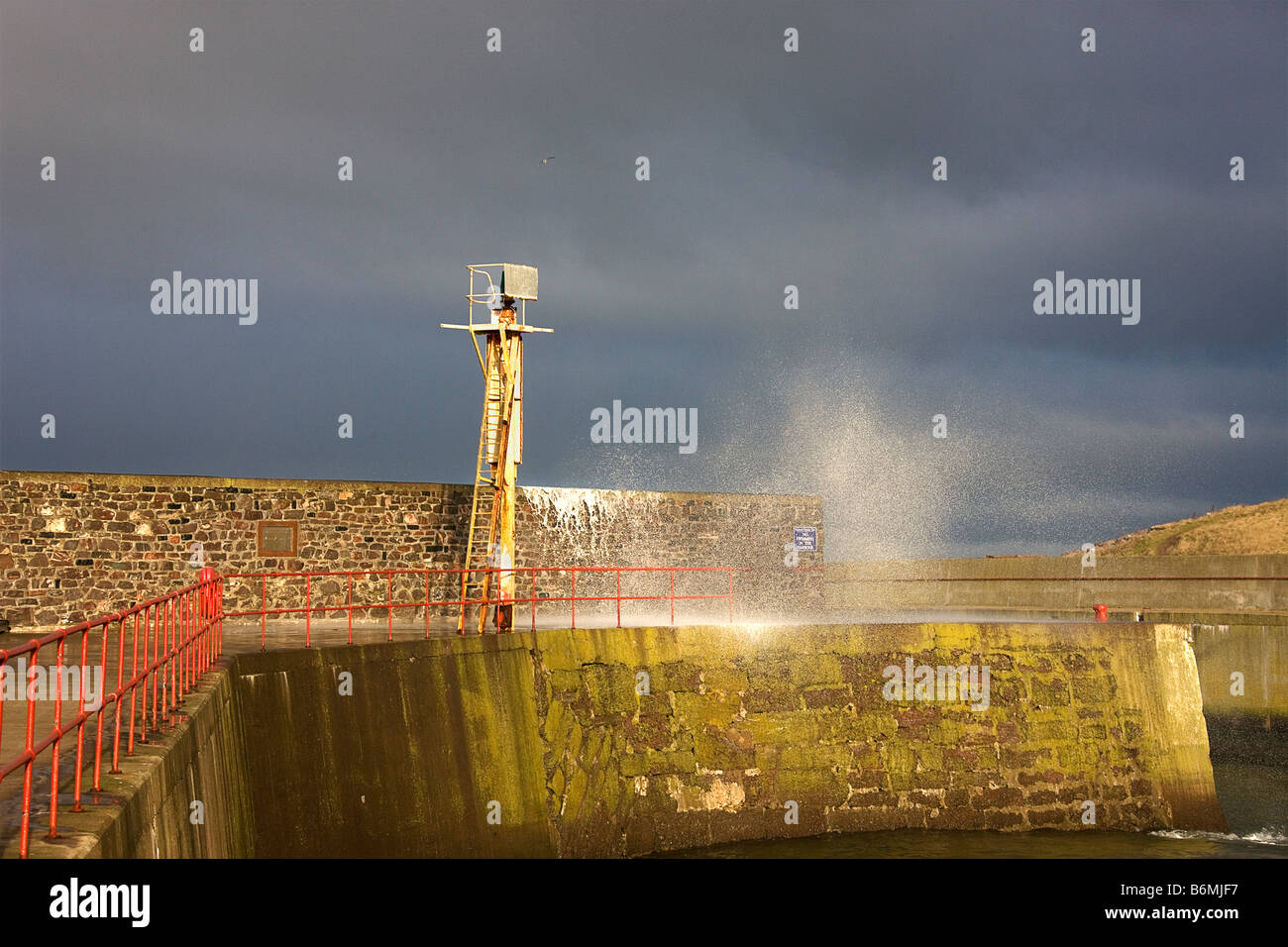Over the harbour wall hi-res stock photography and images - Alamy
