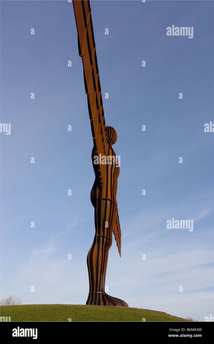 The angel of the north sculpture statue Stock Photo - Alamy