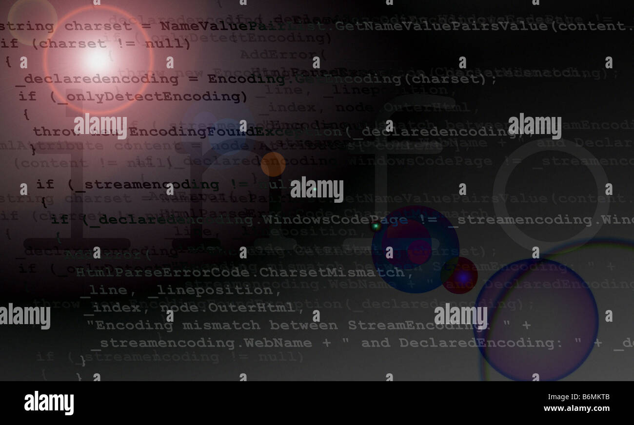 Programming Code Source Background Texture Illustration Design Black ...