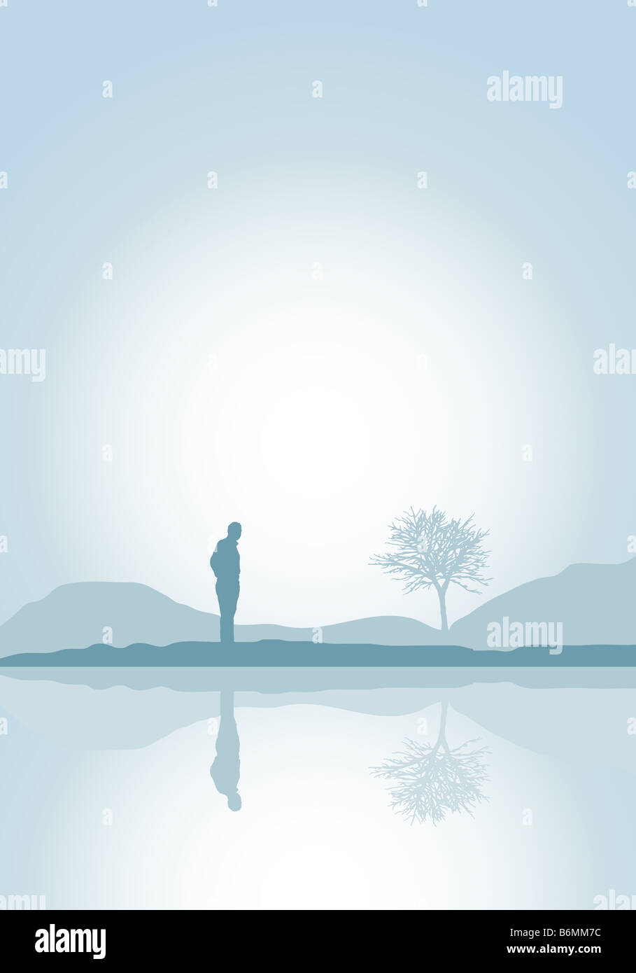 Abstract solitude hi-res stock photography and images - Alamy