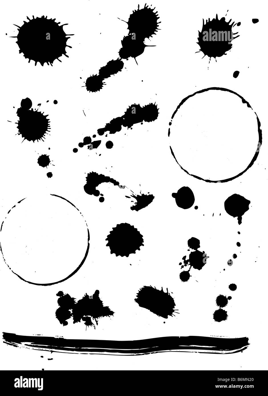 Ink splats hi-res stock photography and images - Alamy