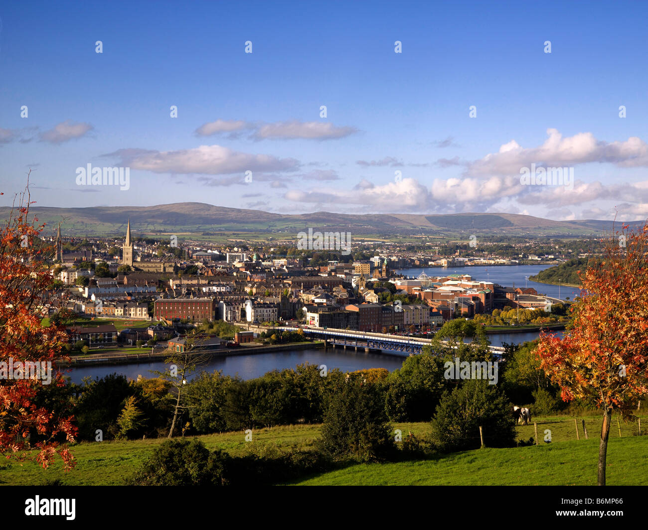 Derry City Northern Ireland Stock Photo - Alamy