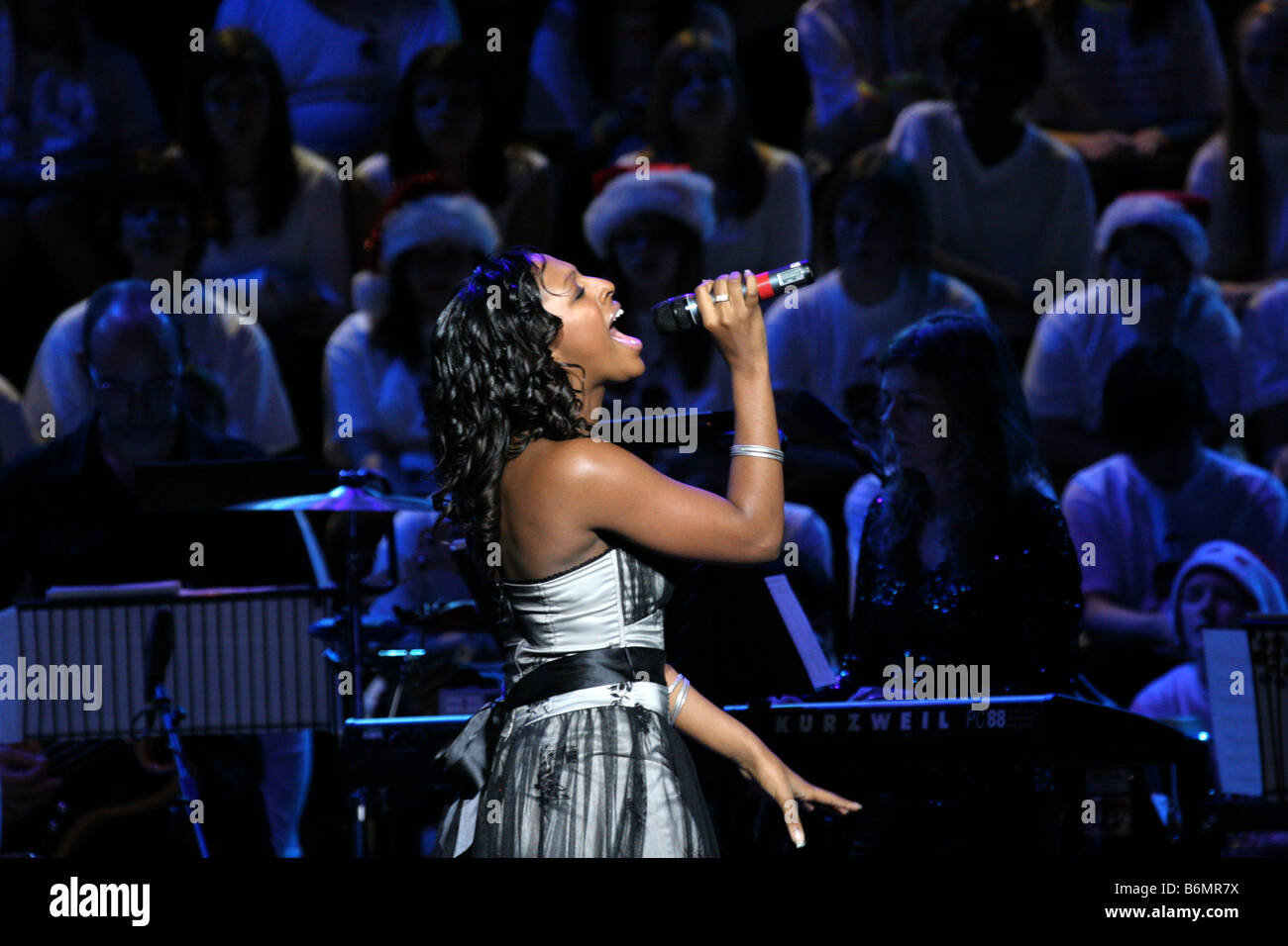 Hallelujah singer alexandra burke hi-res stock photography and images ...