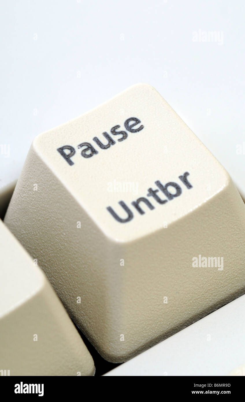 Pause Keyboard Key High Resolution Stock Photography and Images - Alamy