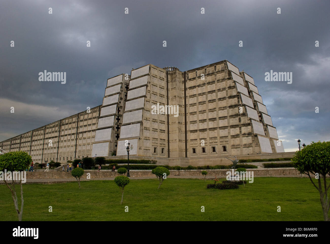 Columbus lighthouse memorial and museum Stock Photo - Alamy