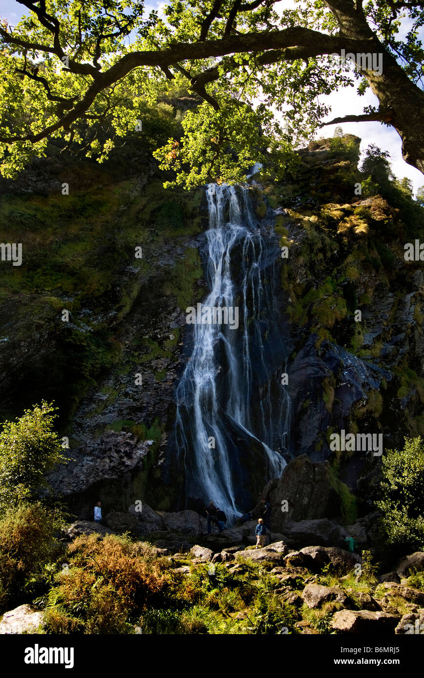 Powerscourt Waterfall Co Wicklow Ireland Stock Photo - Alamy