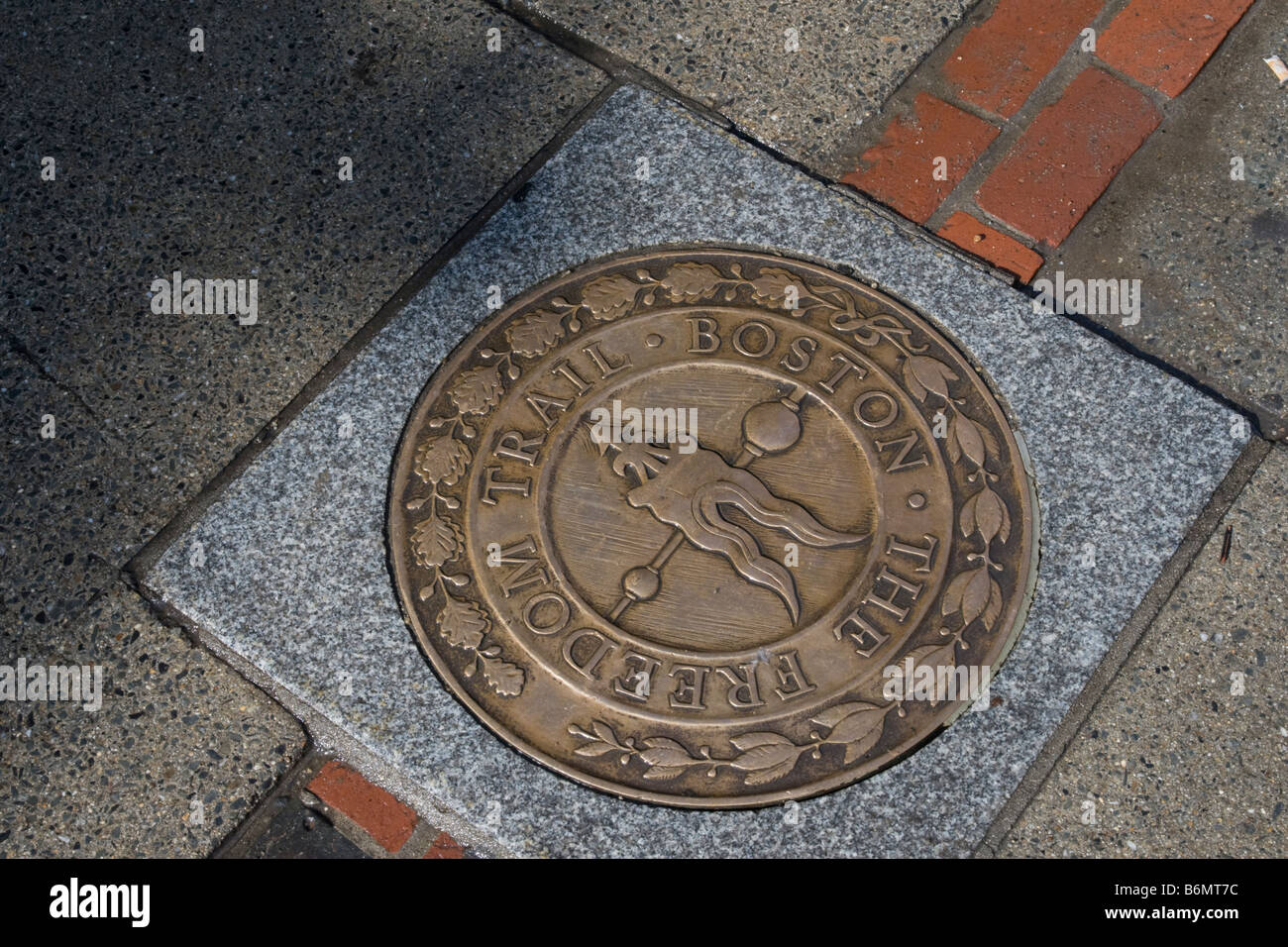 The freedom trail marker hi-res stock photography and images - Alamy