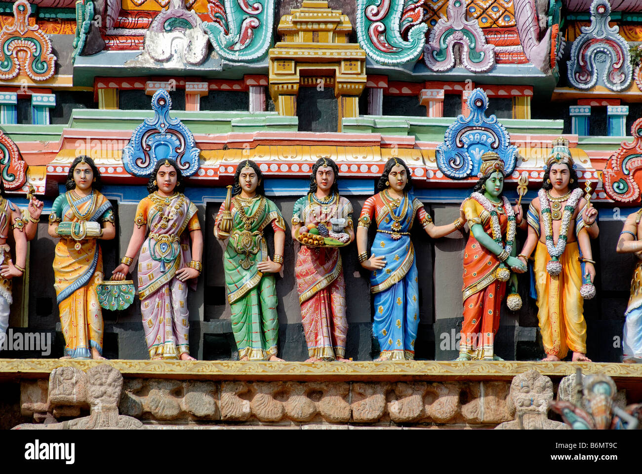 NATARAJA TEMPLE IN CHIDAMBARAM TAMILNADU Stock Photo - Alamy