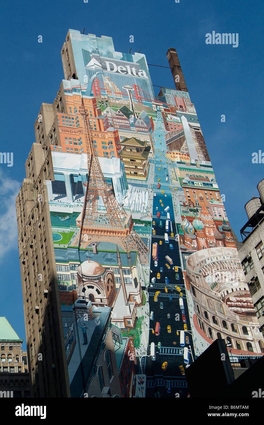 Delta airlines advertisement hi-res stock photography and images - Alamy