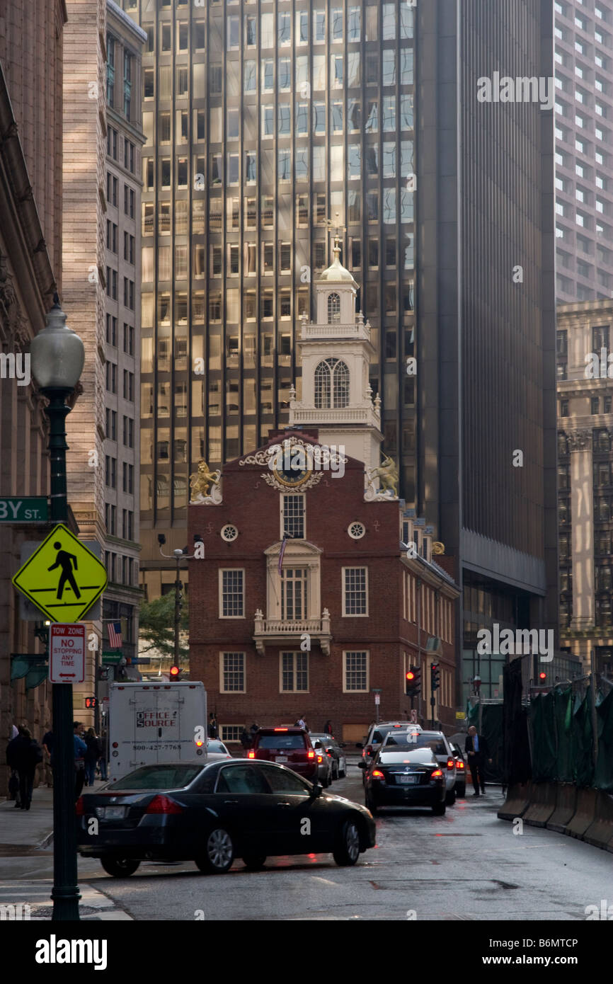 Old state house boston 18th century hi-res stock photography and images ...