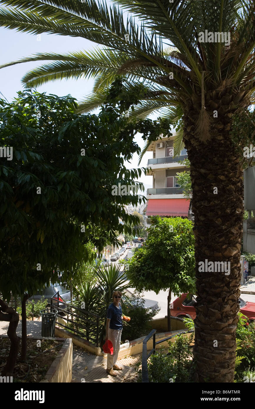 Greece, Athens, street architecture, Piraeus area, Balkans, Eastern ...