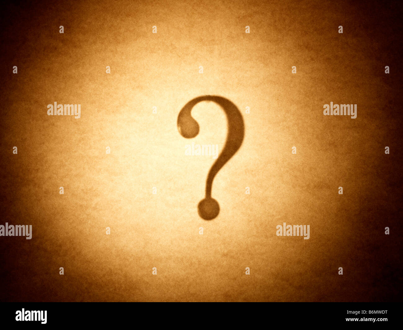Question mark silhouette hi-res stock photography and images - Alamy