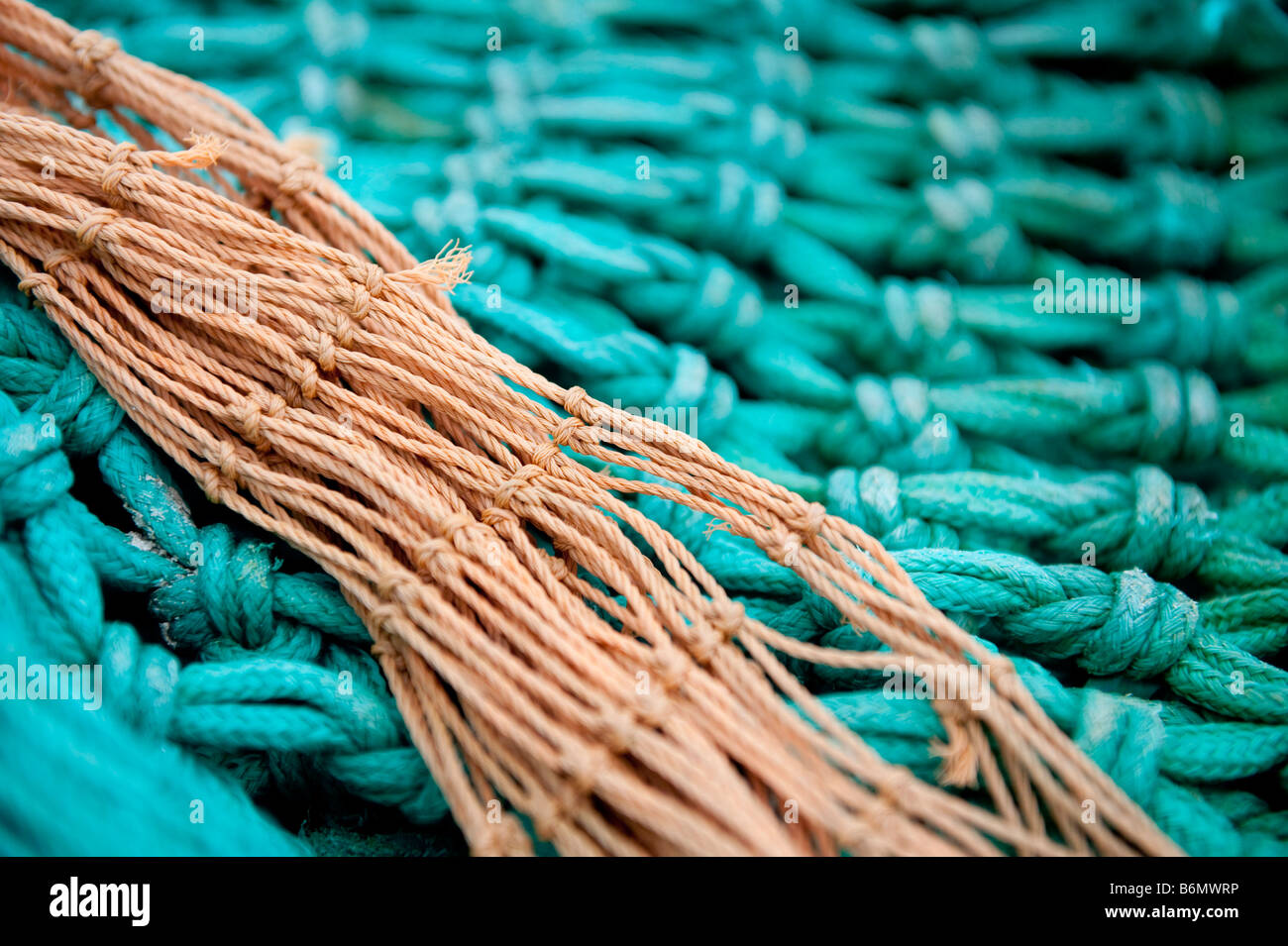 Lobster pots and fishing nets on Hastings shingle beach Stock Photo - Alamy