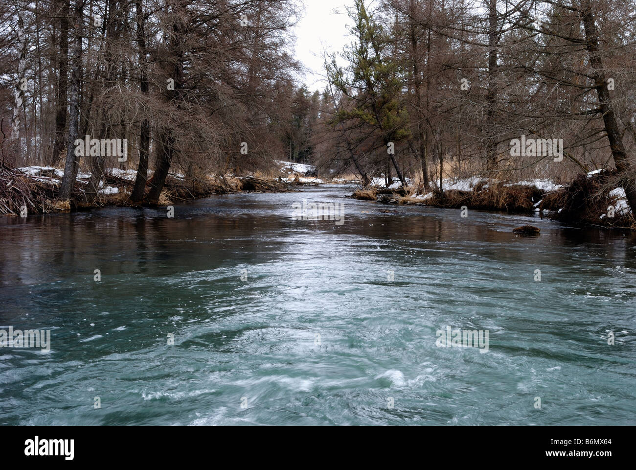 Straight river hi-res stock photography and images - Alamy