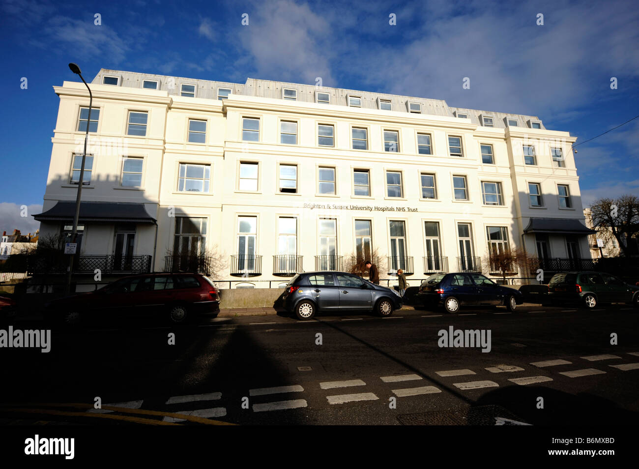 The Brighton and Sussex University NHS Trust building in Brighton Stock ...