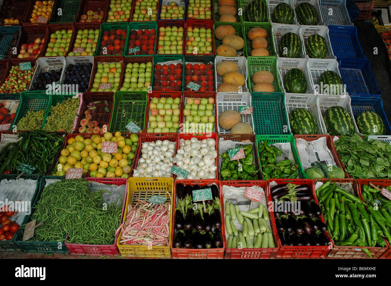 display of vegetables Stock Photo - Alamy