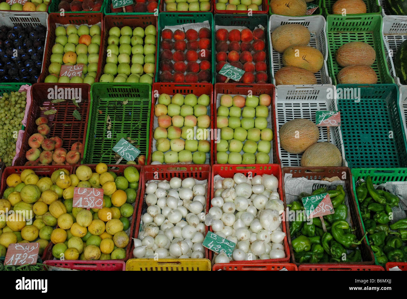 display of vegetables Stock Photo - Alamy