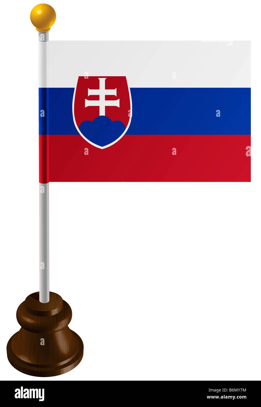 Slovakia flag hi-res stock photography and images - Alamy
