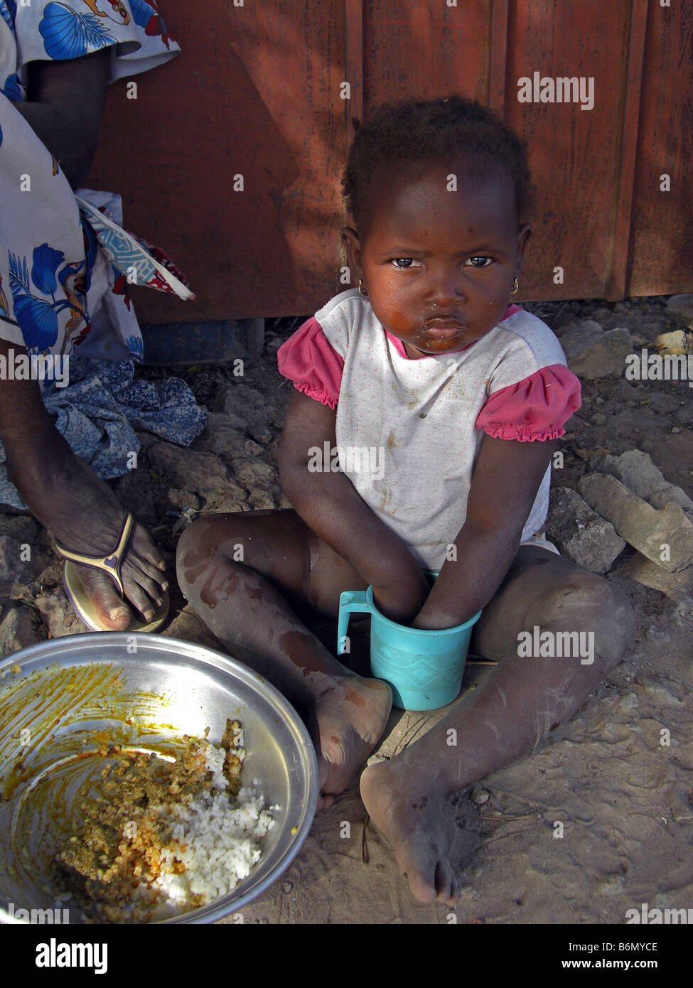 Poverty family eating hi-res stock photography and images - Alamy