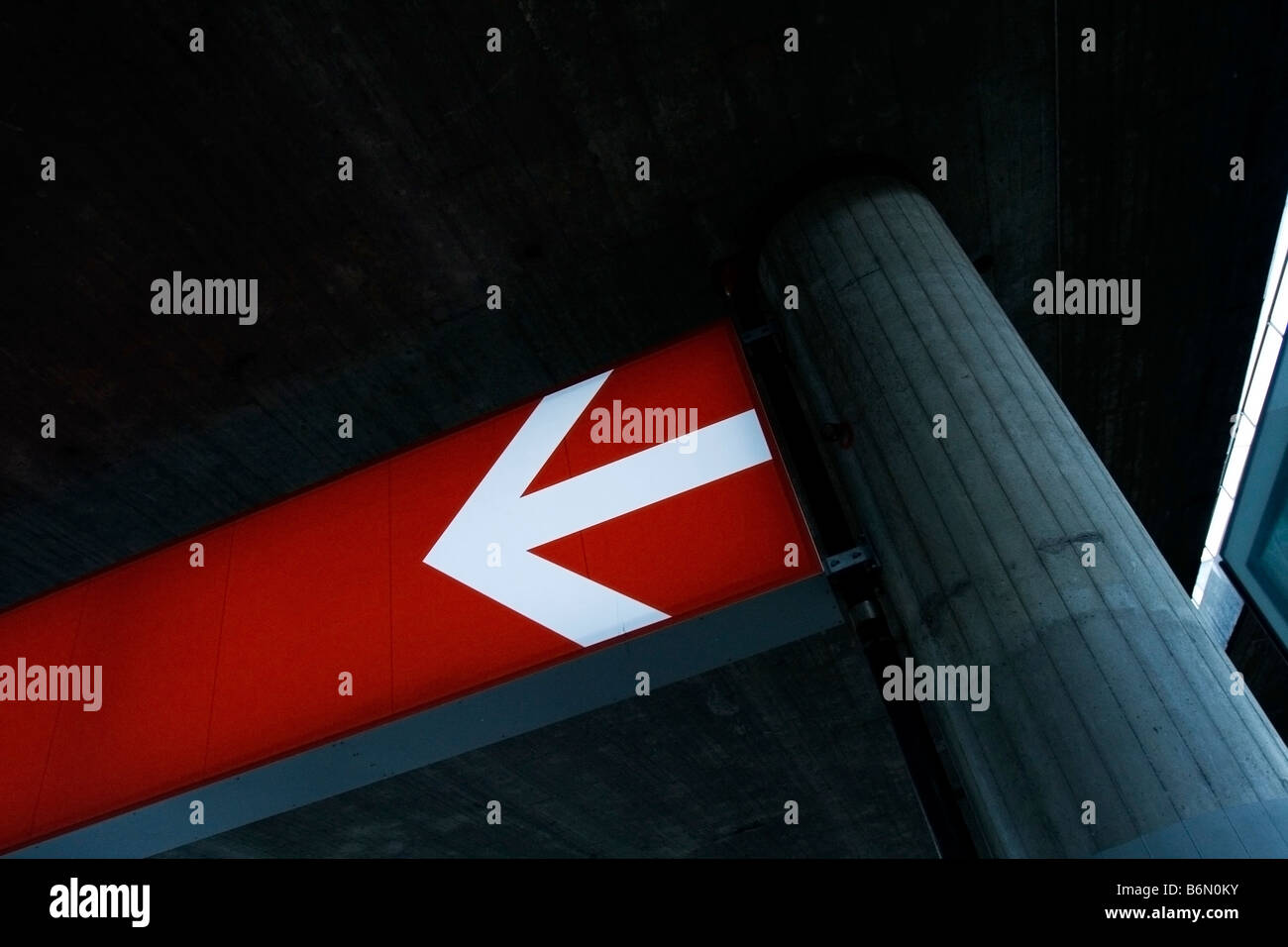 a red street sign in Zurich, Switzerland Stock Photo - Alamy