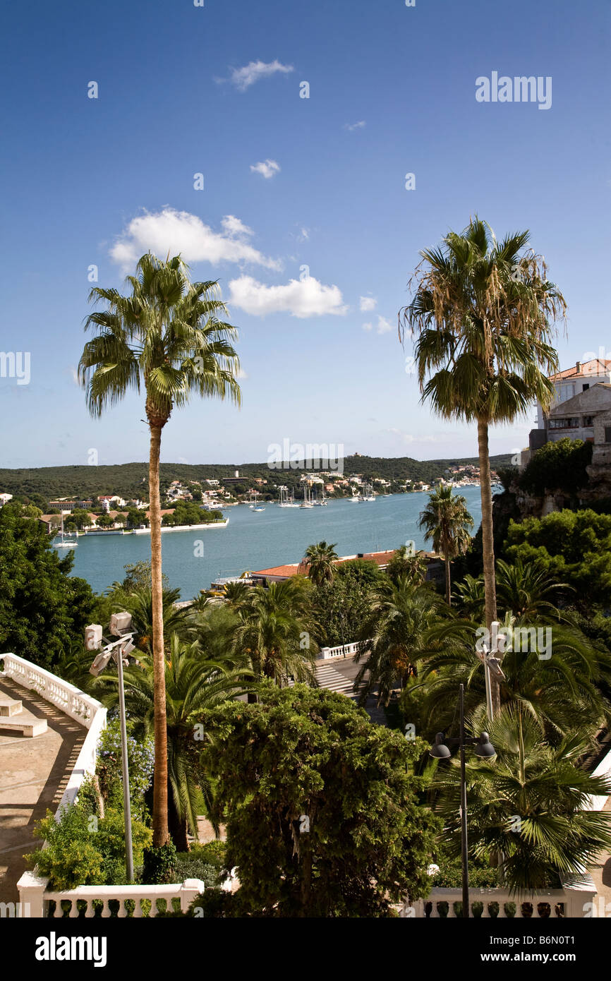 Harbour estuary of Mao, Menorca Stock Photo - Alamy