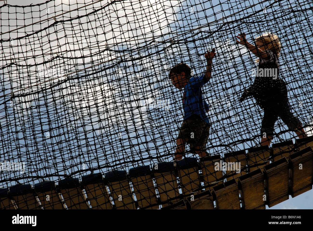 Children playing at fairground hi-res stock photography and images - Alamy