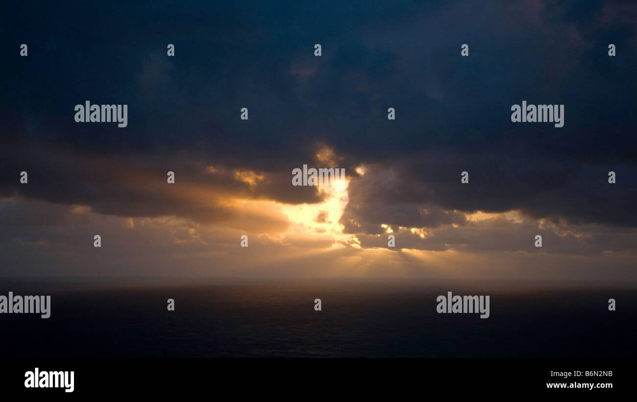 sunset over the Pacific Ocean, Laguna Beach, California Stock Photo - Alamy