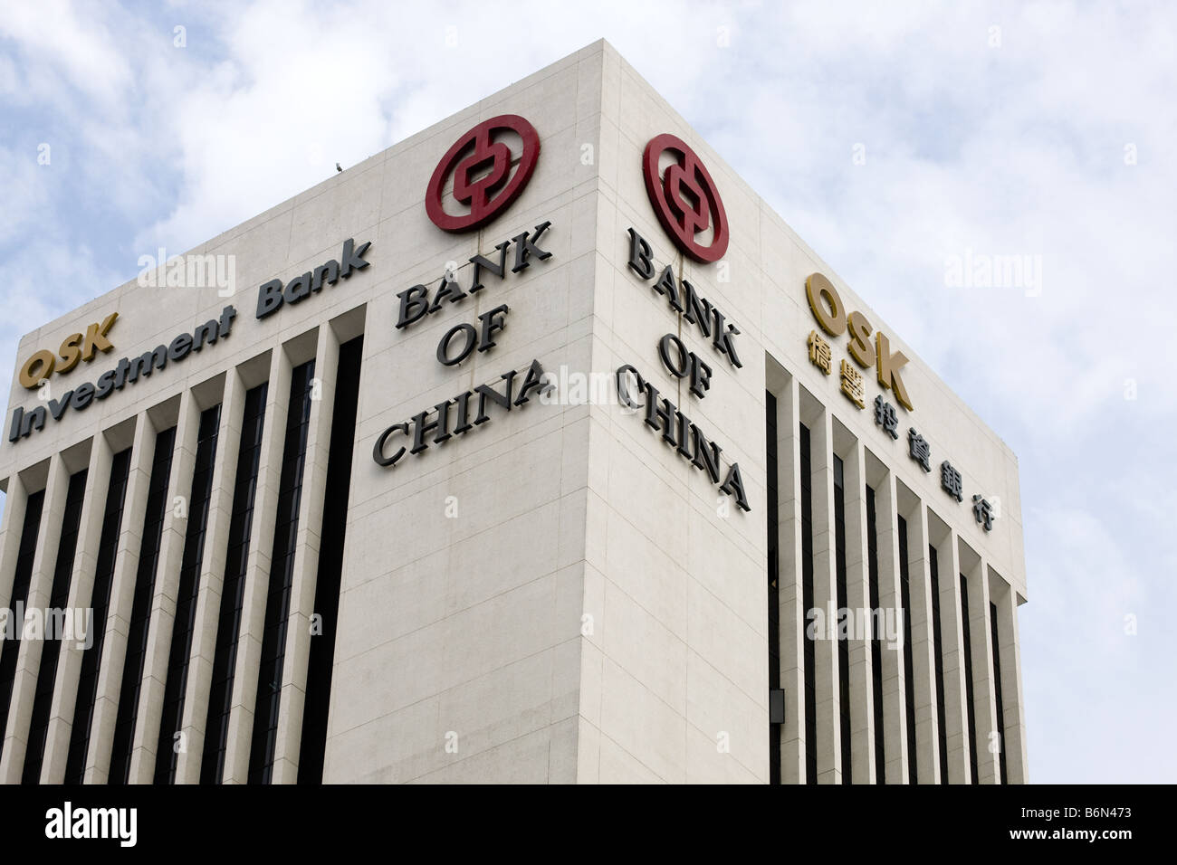 Bank of China in Kuala Lumpur Stock Photo - Alamy
