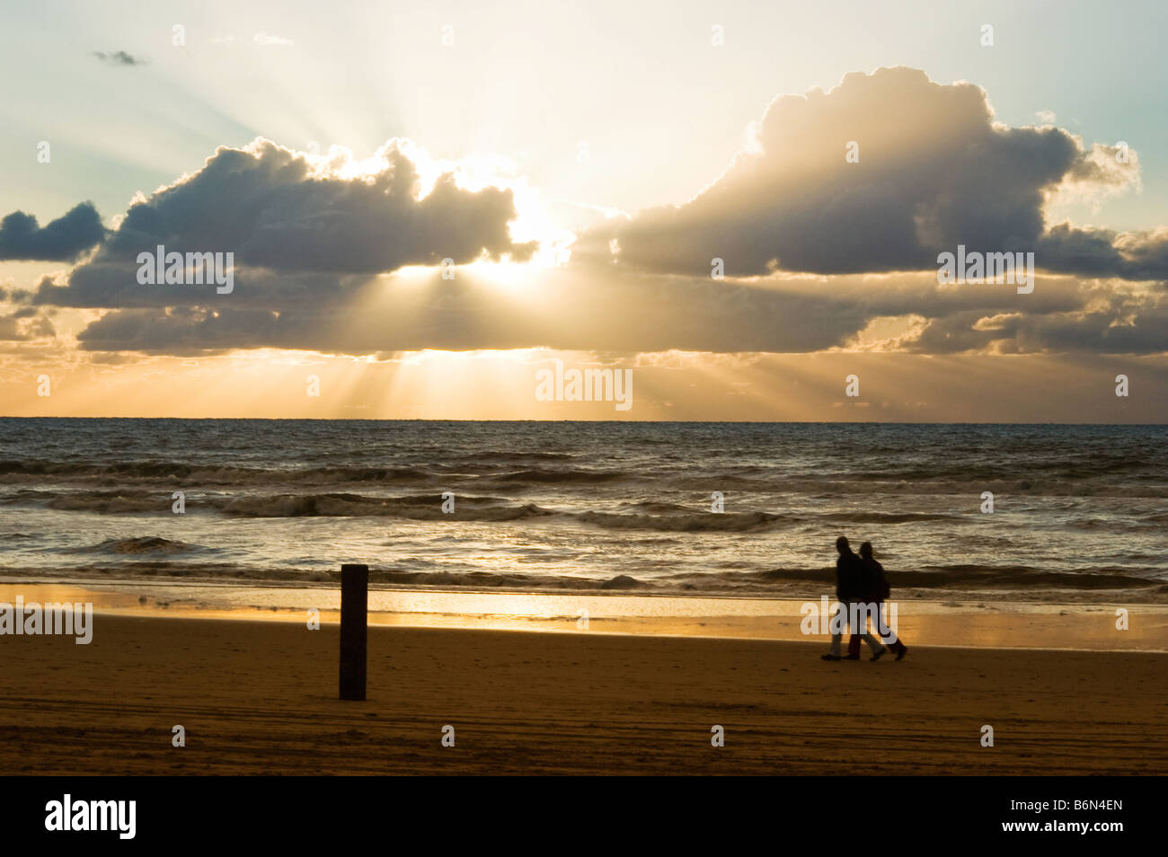 beautiful night on the beach Stock Photo - Alamy