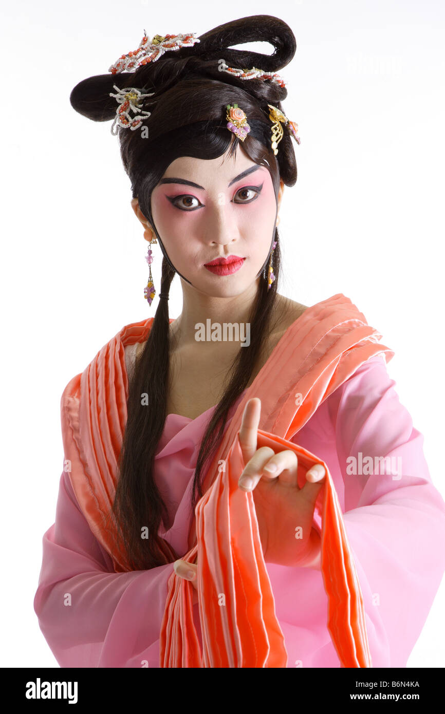 Chinese traditional opera character posing Stock Photo - Alamy