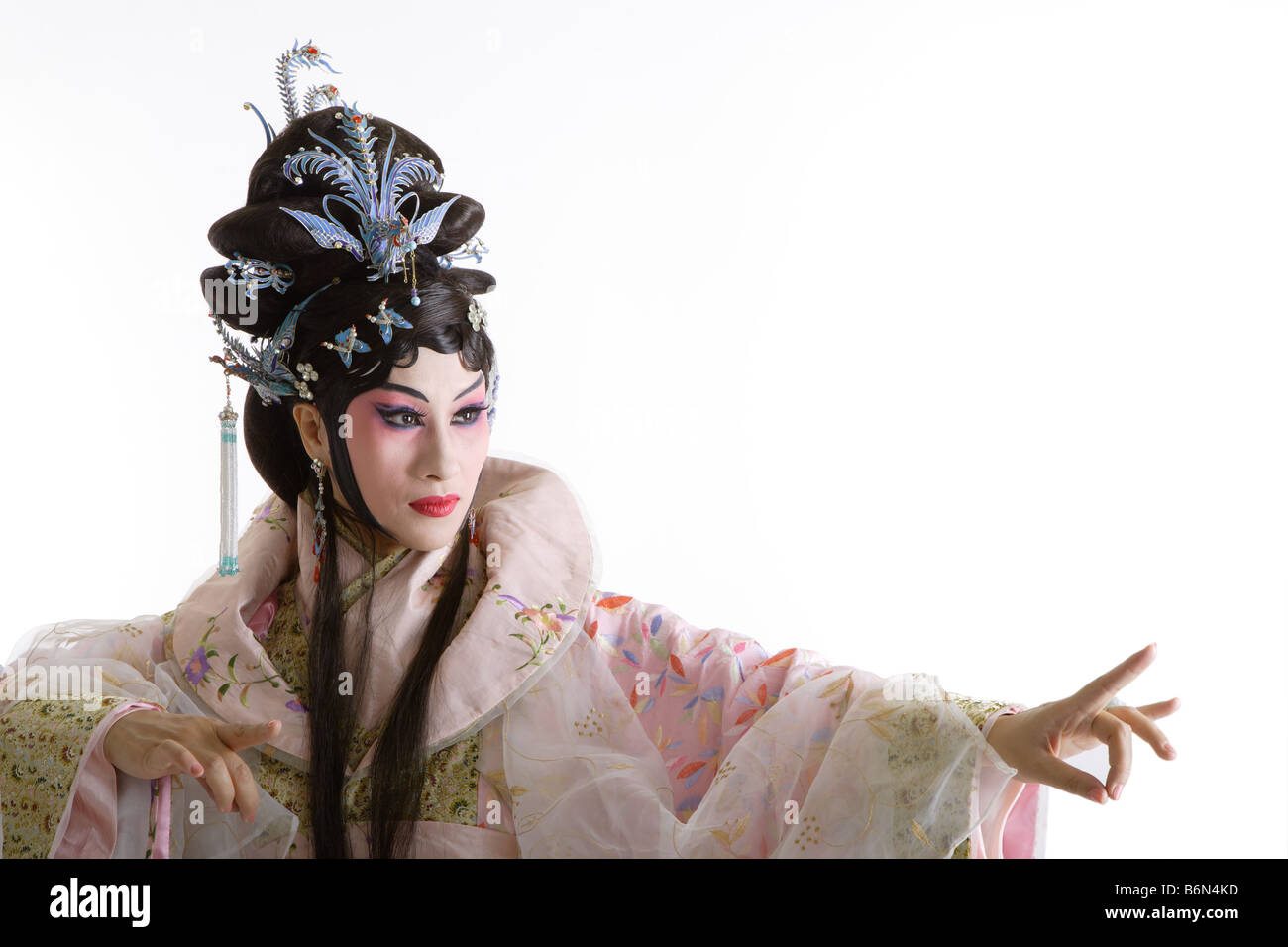 Chinese traditional opera character posing Stock Photo - Alamy