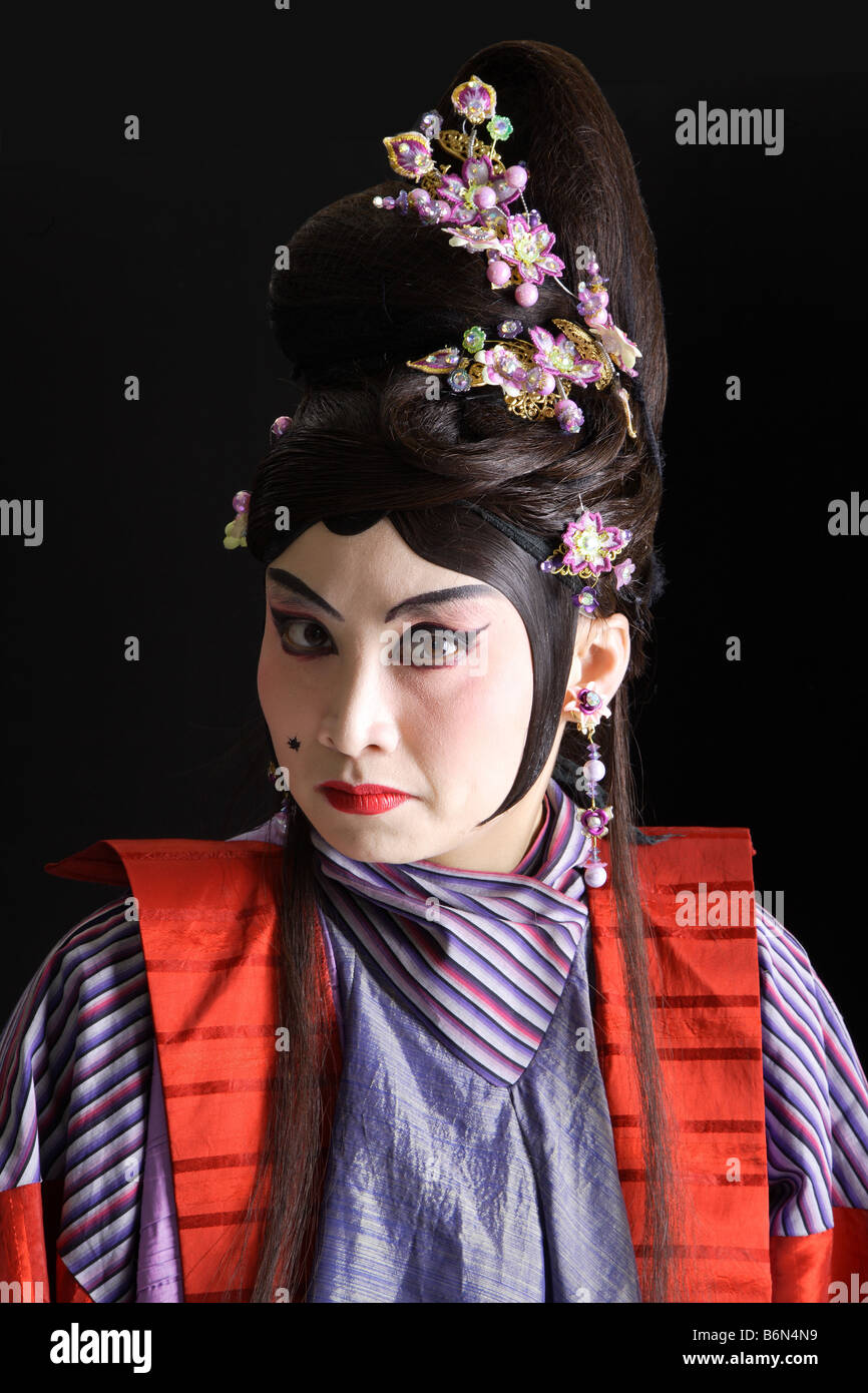 Chinese traditional opera character posing Stock Photo - Alamy