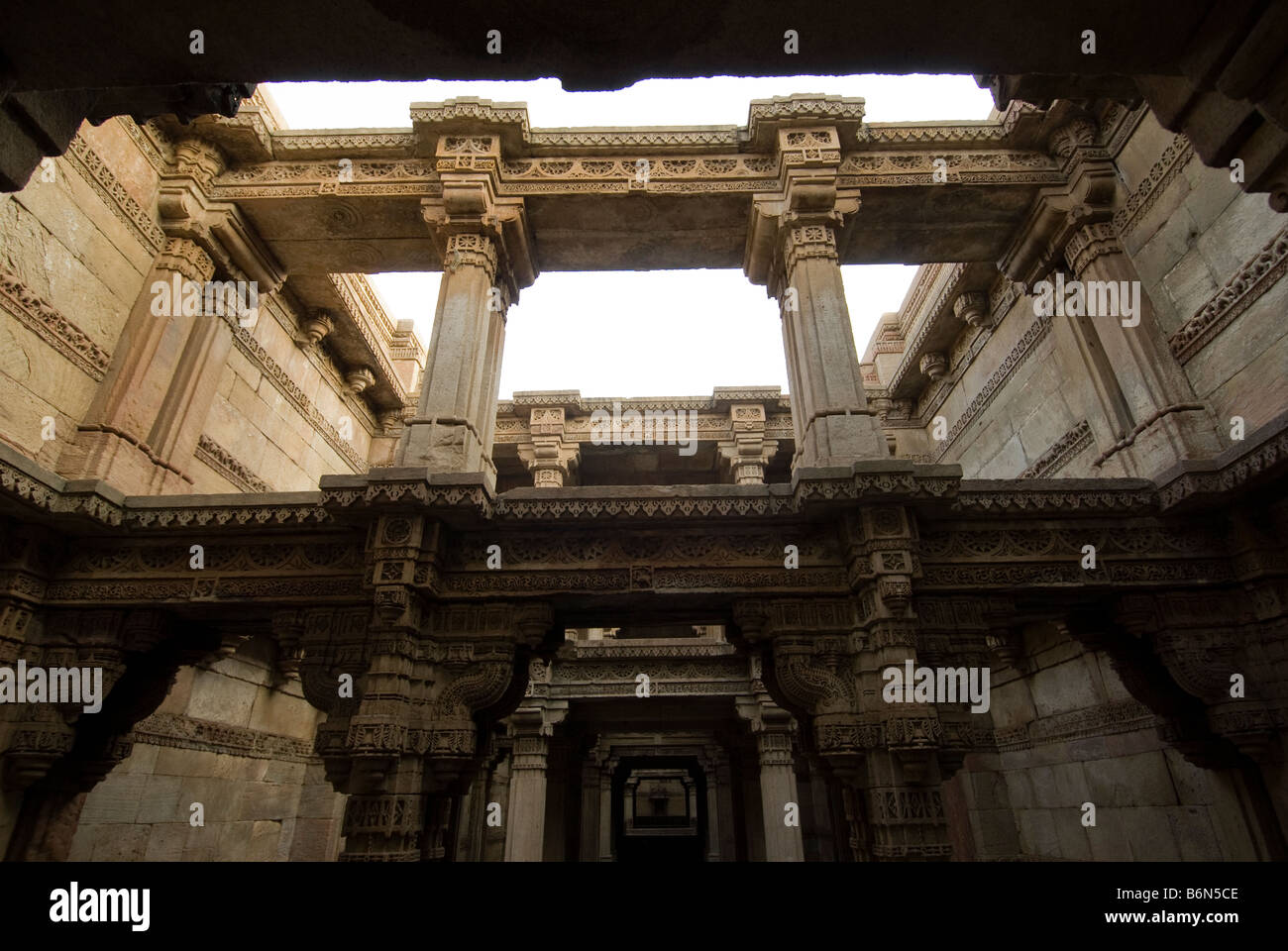 ADALAJ STEP WELL IN GUJARATH, INDIA Stock Photo - Alamy