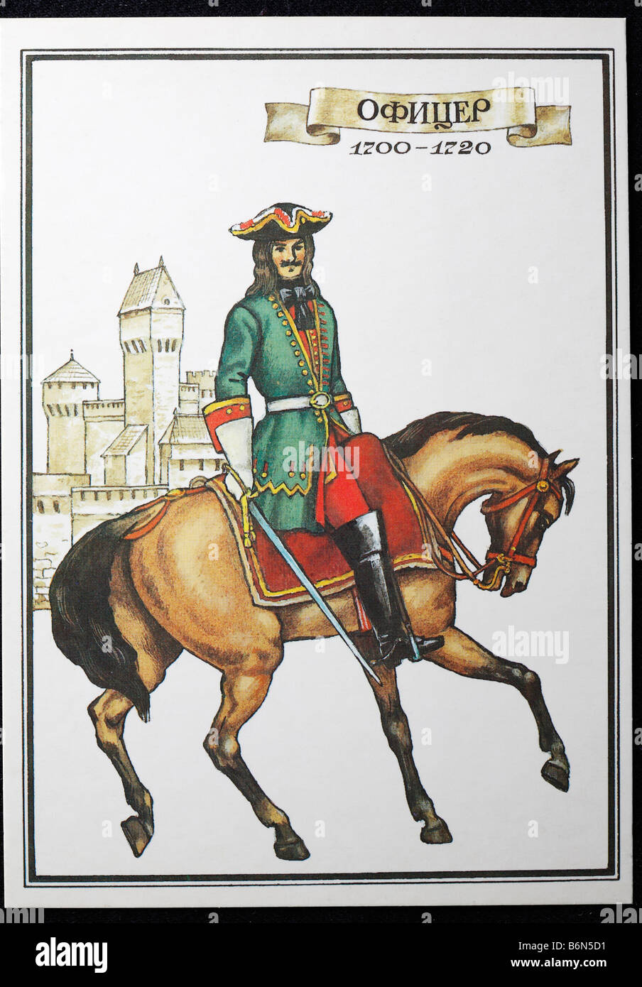 Russian soldier 1700s hi-res stock photography and images - Alamy