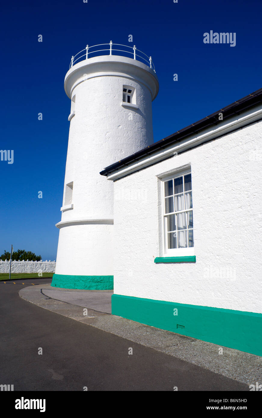 Old nash point lighthouse hi-res stock photography and images - Alamy