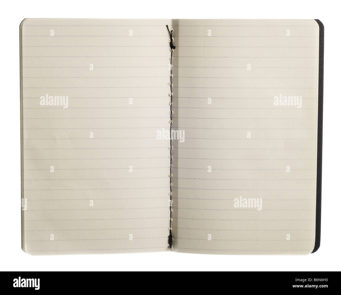 Notebook isolated on white background Stock Photo - Alamy