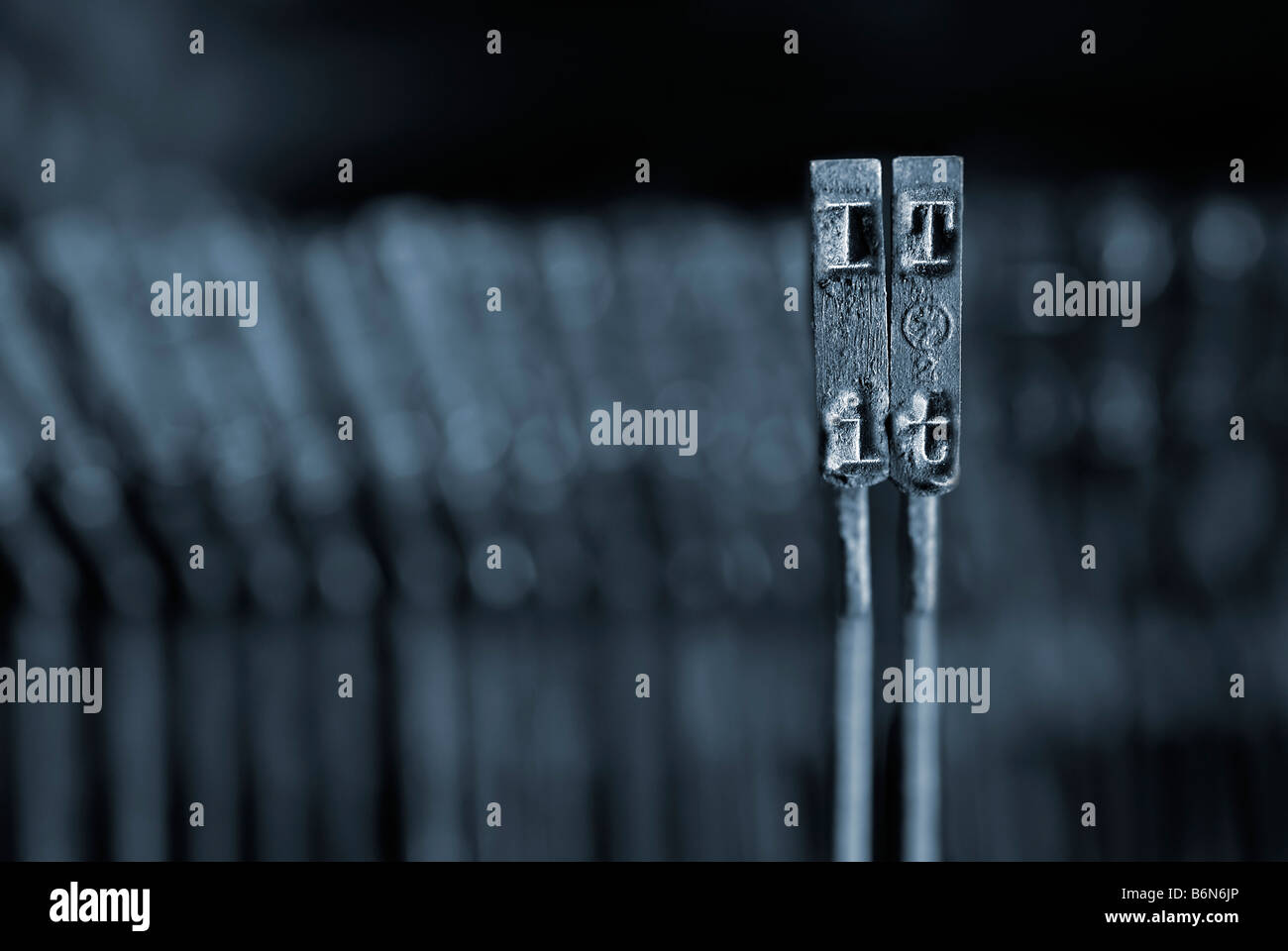 Typewriter it information technology hi-res stock photography and ...