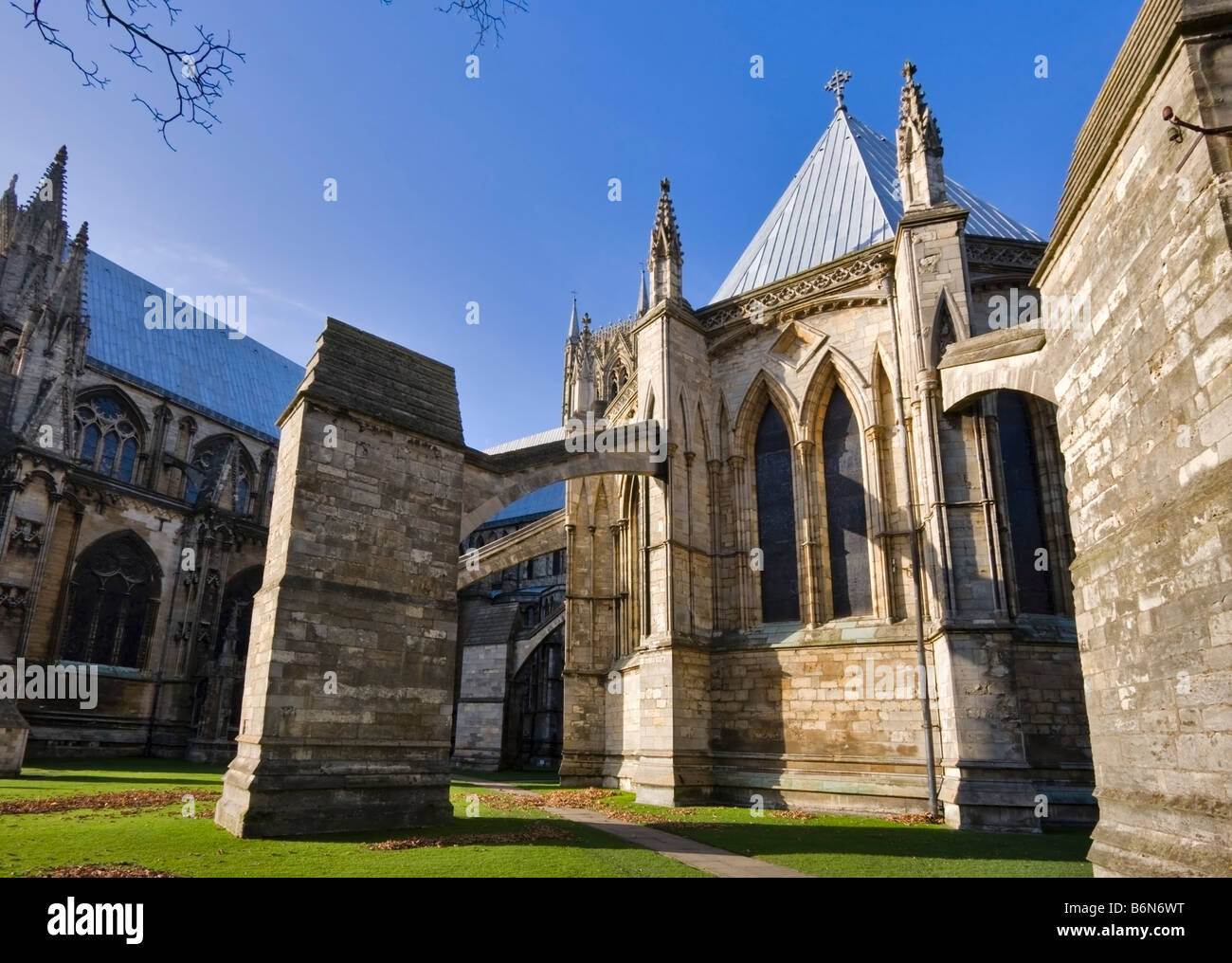 Lincoln cathedral chapter house hi-res stock photography and images - Alamy