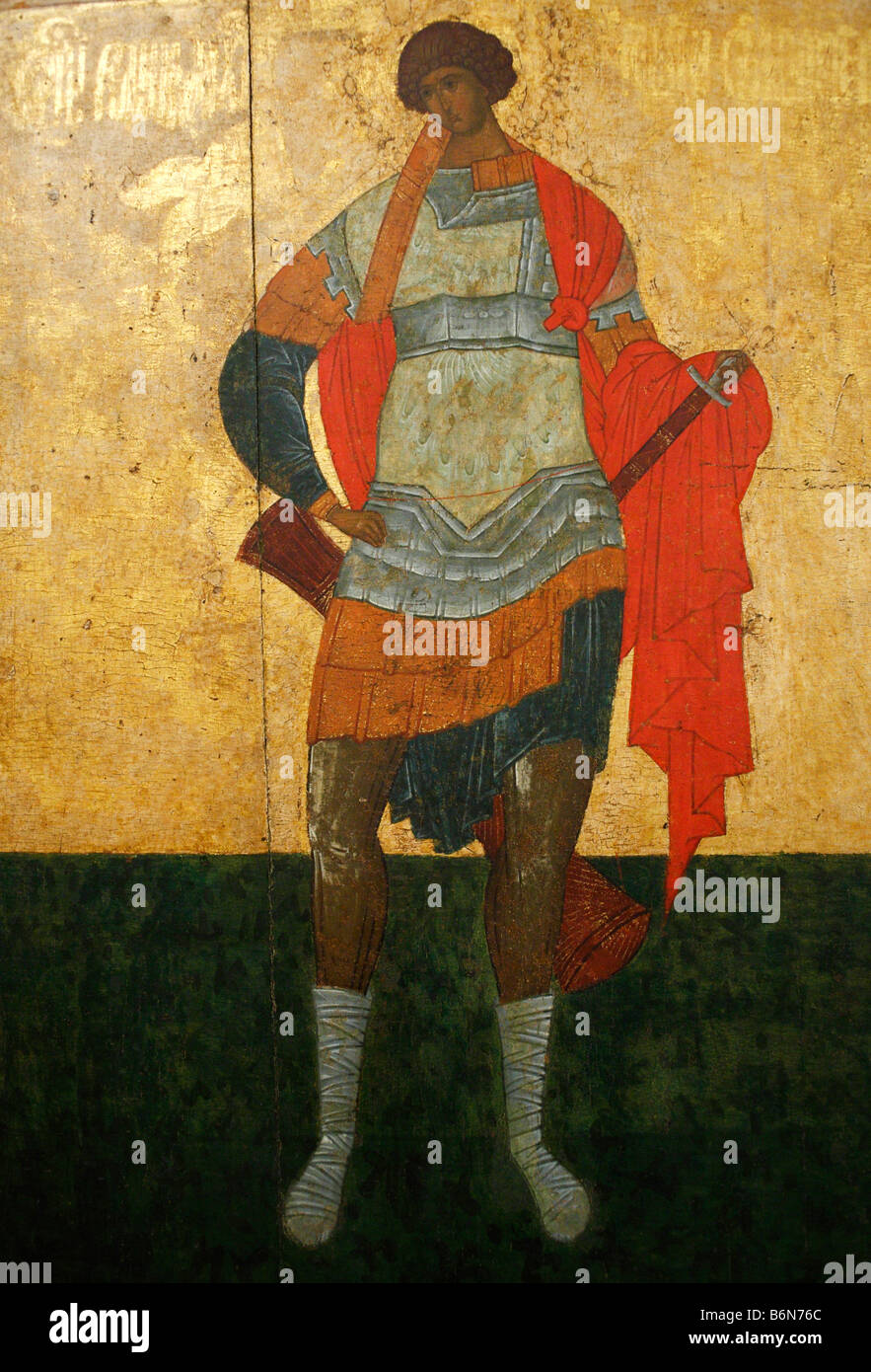 St. George (early 16 century), icon, Museum of Old Russian art, Moscow ...