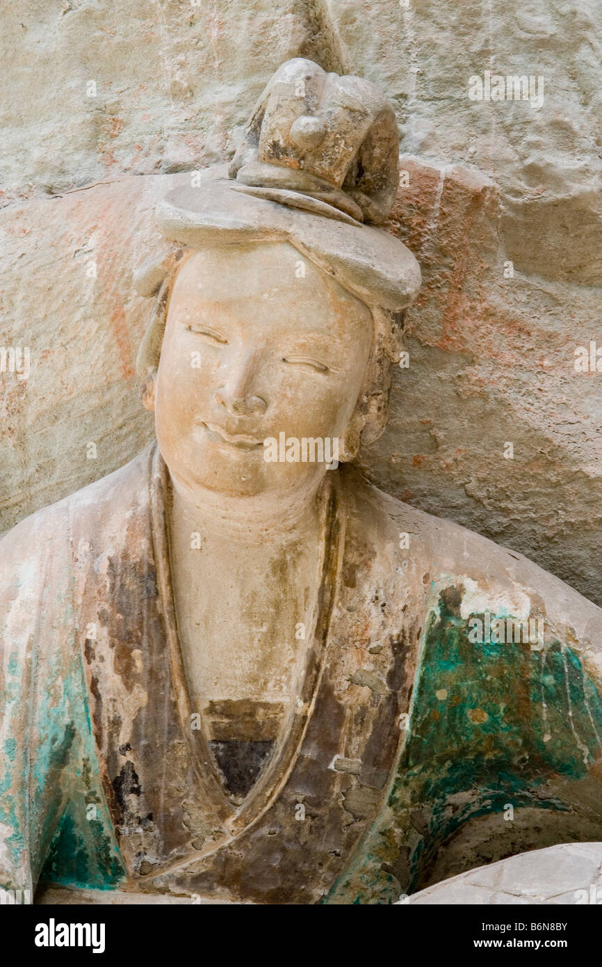 Sculpture in the dazu grottoes baoding hi-res stock photography and ...