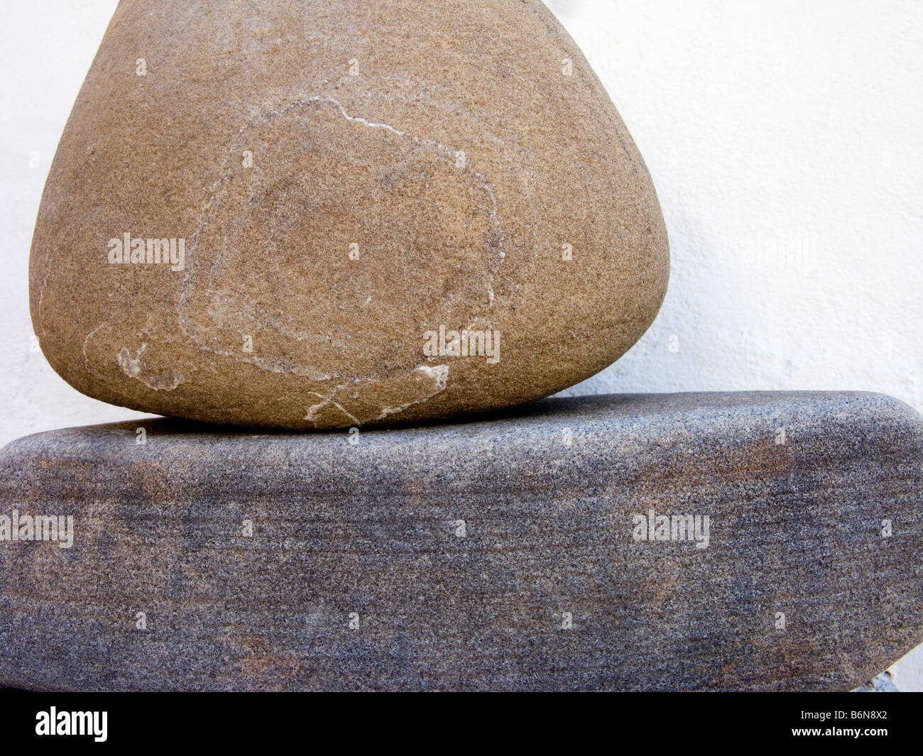 Stone in balance Stock Photo - Alamy