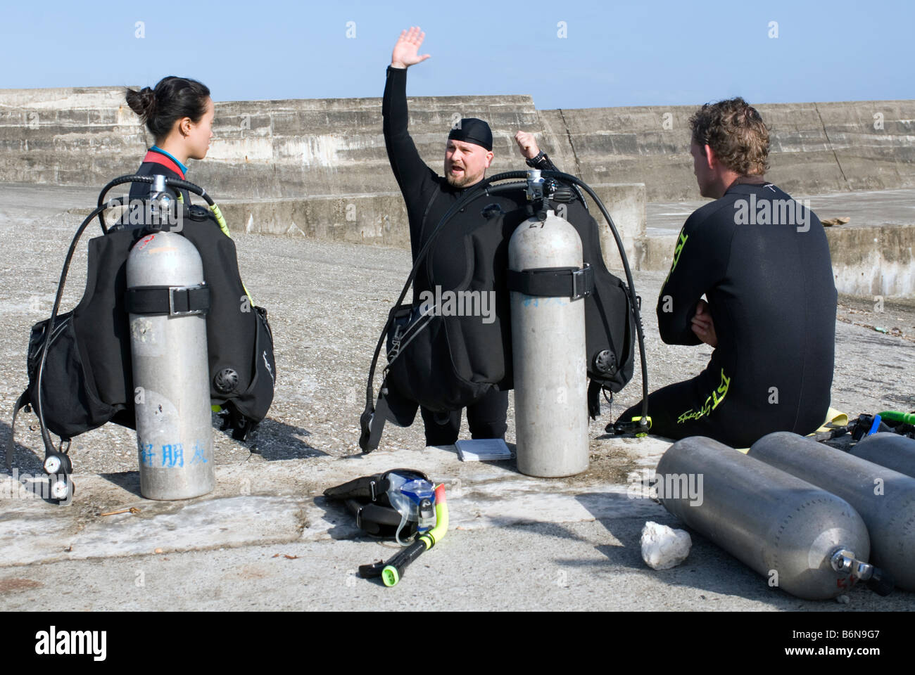 Scuba diving teaching hi-res stock photography and images - Alamy