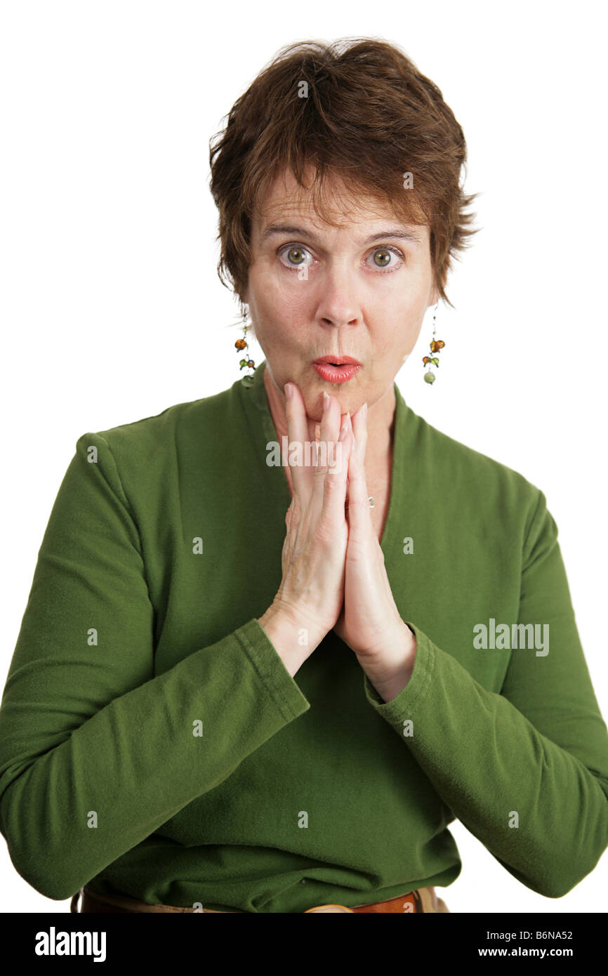 Pretty middle aged irish woman hi-res stock photography and images - Alamy