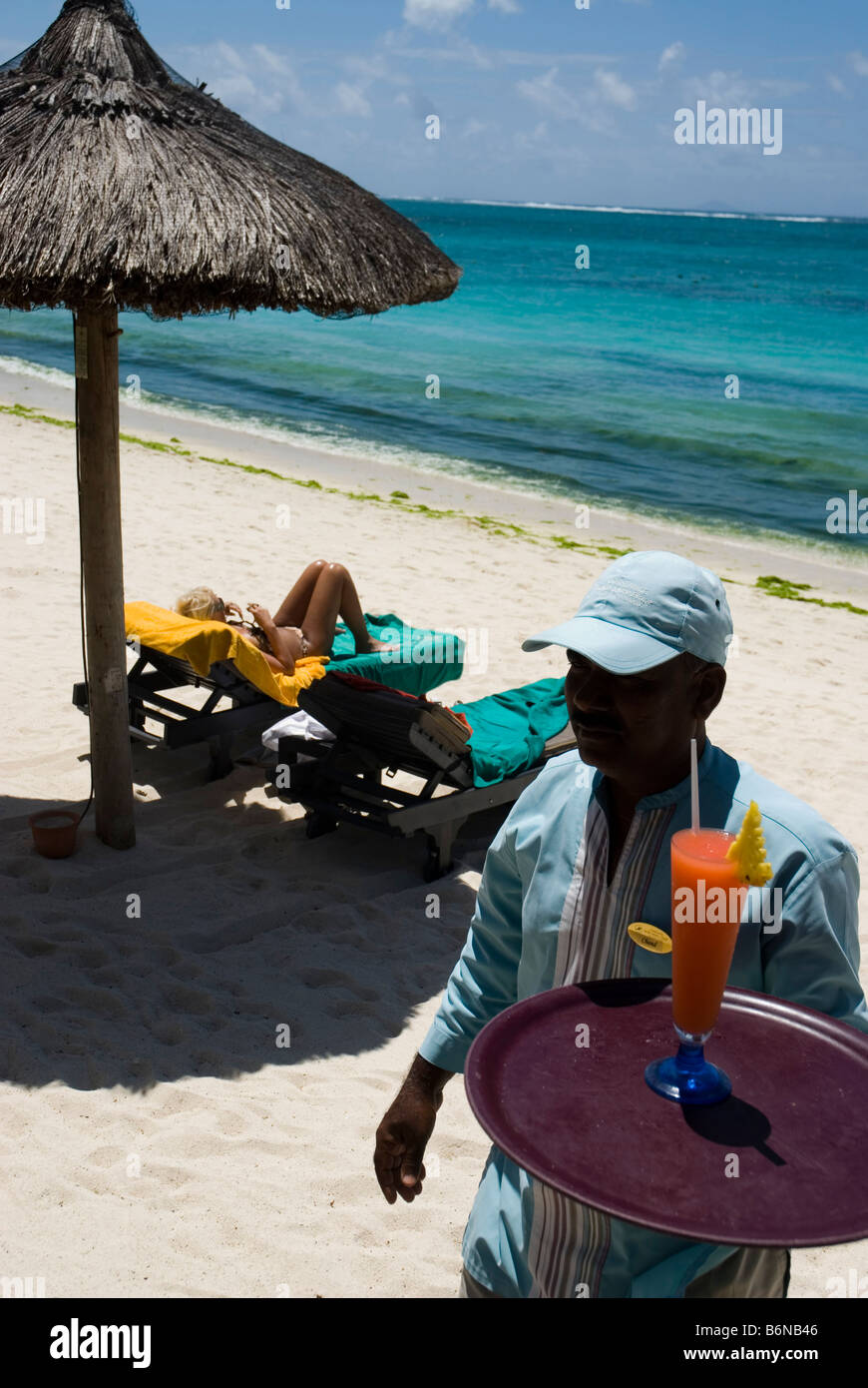 Hotel Constance Belle Mare Plage MAURITIUS ISLAND Stock Photo - Alamy
