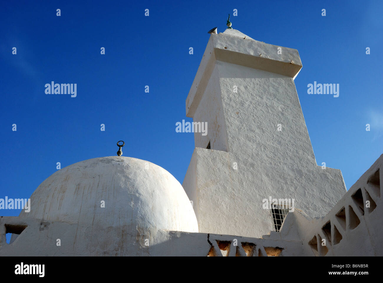 Mosque in Ghadames Stock Photo - Alamy