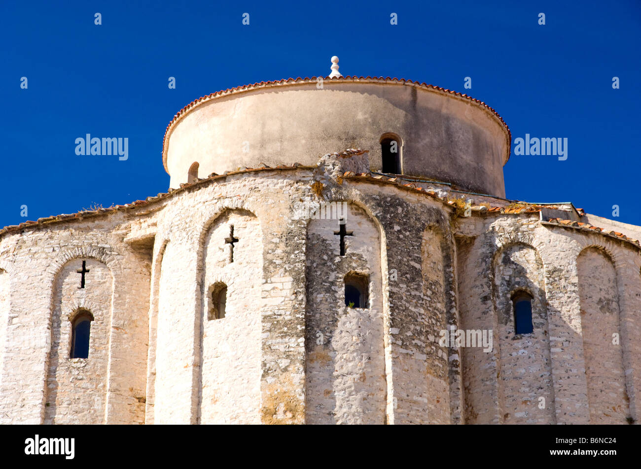 The church of St Donat in Zadar Croatia Stock Photo - Alamy