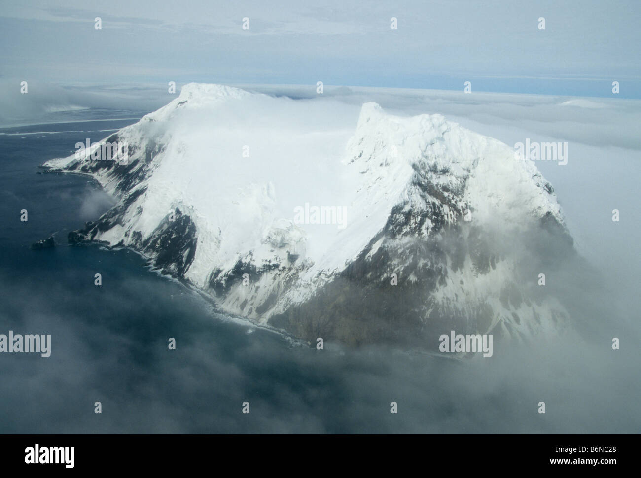 Candlemas Island, Aerial, South Sandwich Islands, Antarctica 1994 ...
