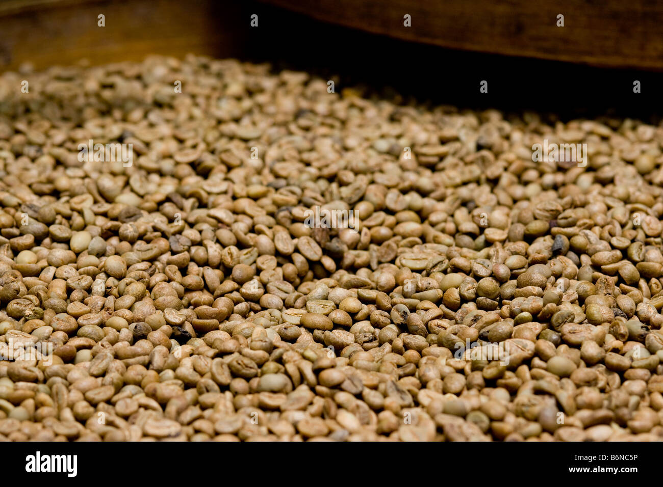 Dried coffee beans Stock Photo - Alamy