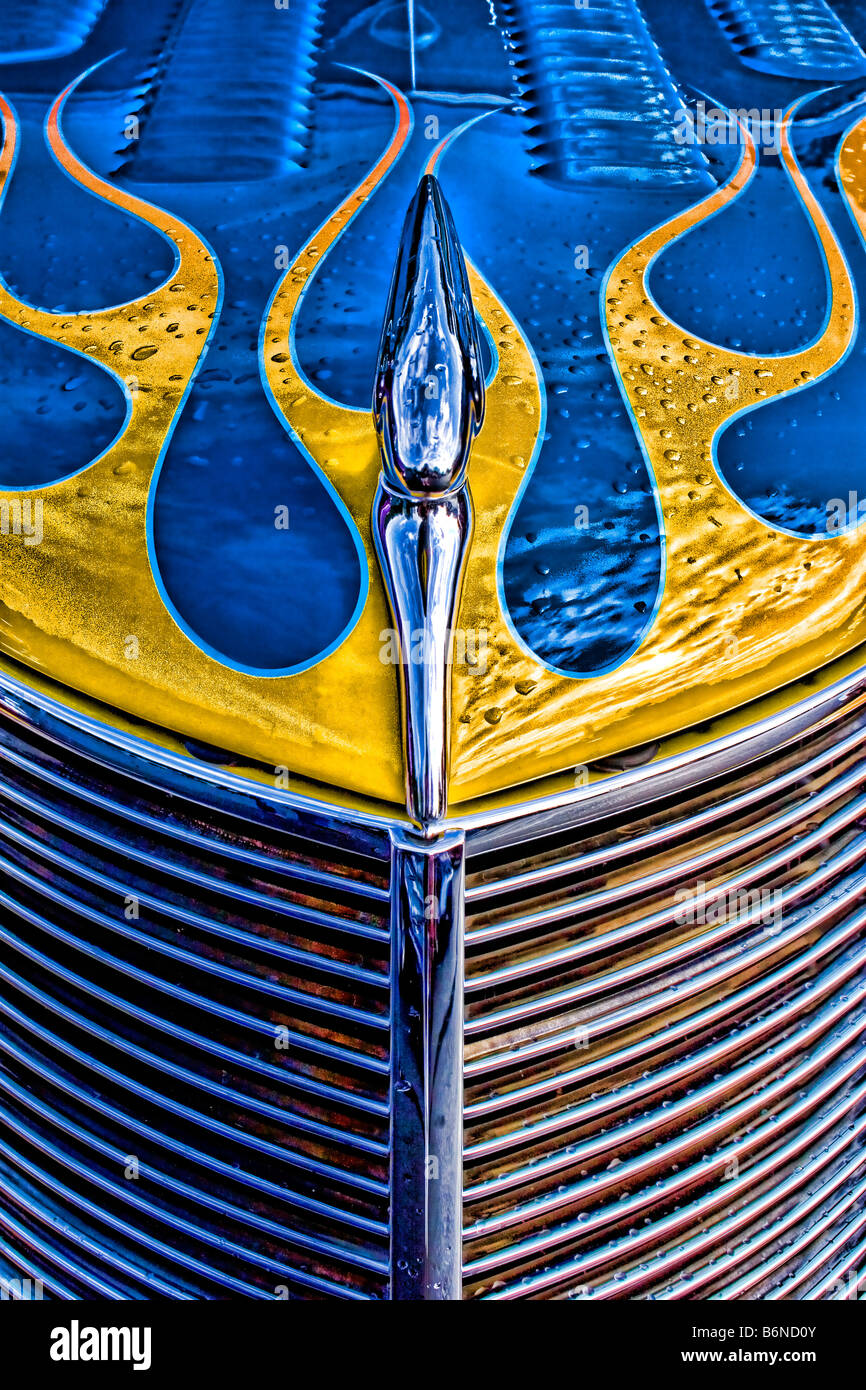 Front grille hot rod hi-res stock photography and images - Alamy