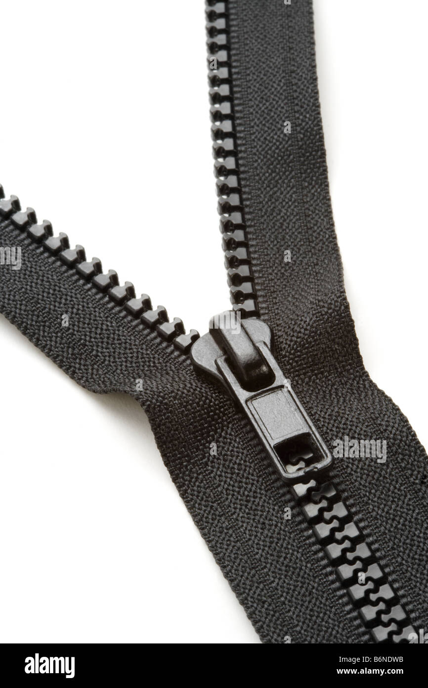 Zipper close up Stock Photo - Alamy